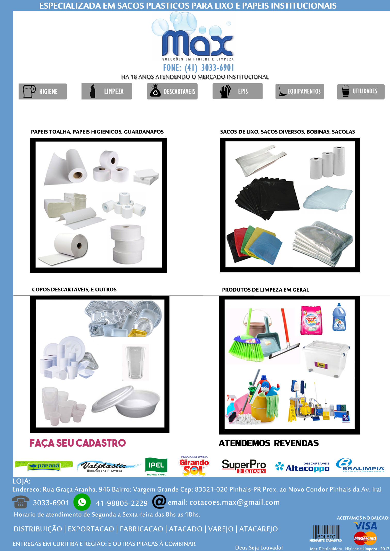 Max Distribuidora | Encontra Pinhais